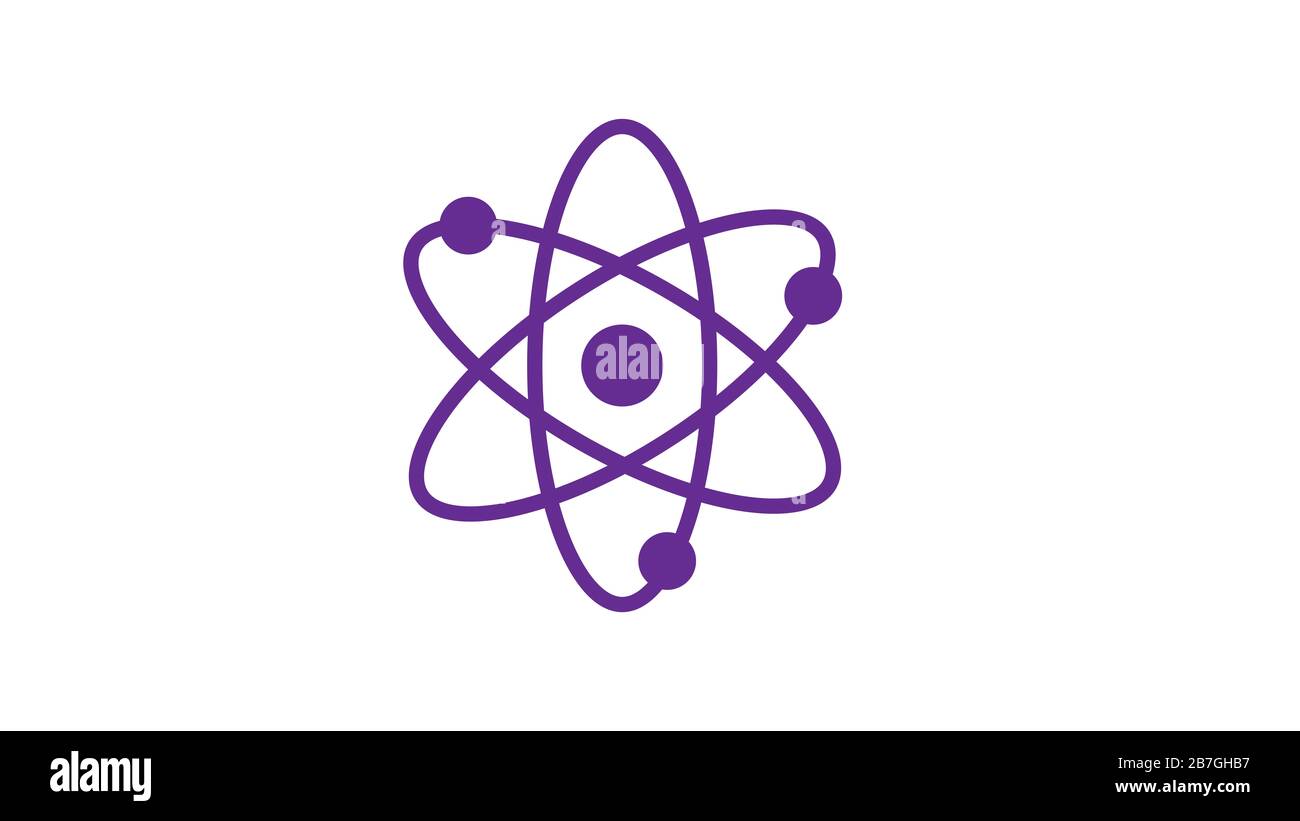 atom icon, science icon. science design, Digital graphics Stock Photo ...