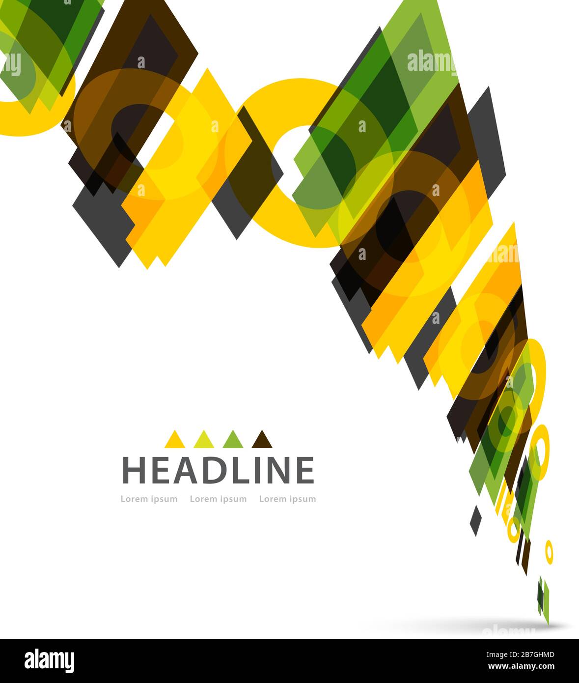 Brochure header layout background template Stock Vector Image & Art - Alamy