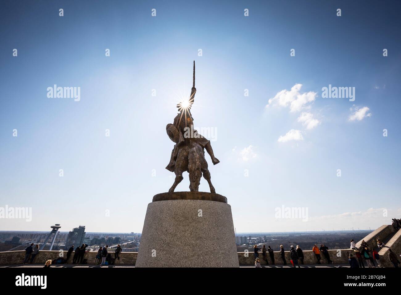 Bratislava monument hi-res stock photography and images - Alamy