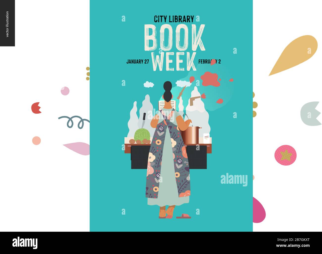 Book poster book week hi-res stock photography and images - Alamy