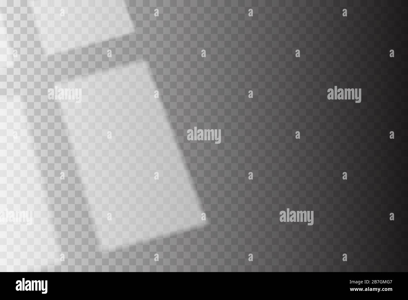 Window shadow light on transparent background. Vector Stock Vector ...