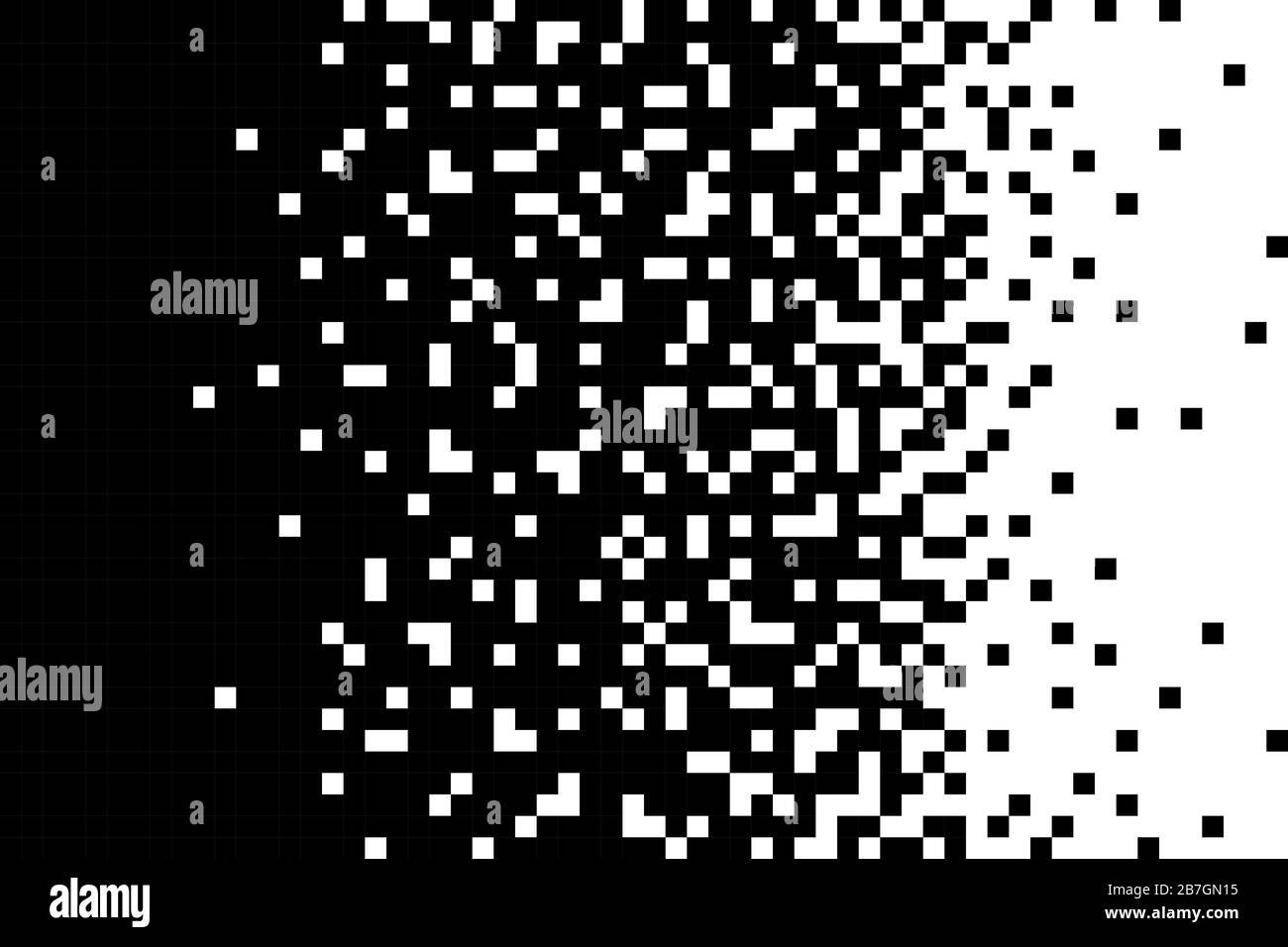 Pixel pattern background halftone effect. Vector eps10 Stock Vector ...