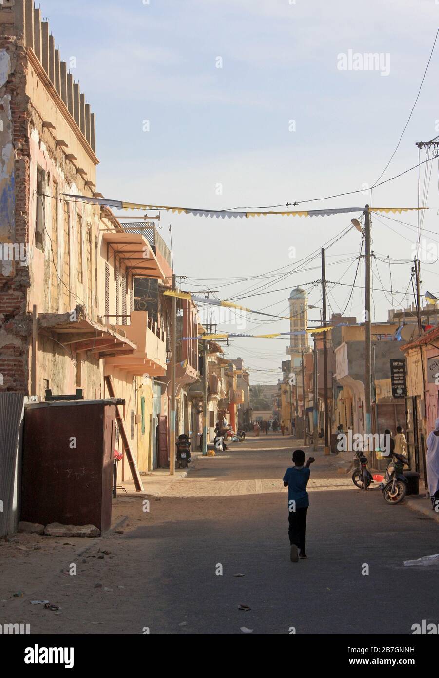Saint Louis, Senegal. 09th Feb, 2020. Republic of Senegal - island of ...