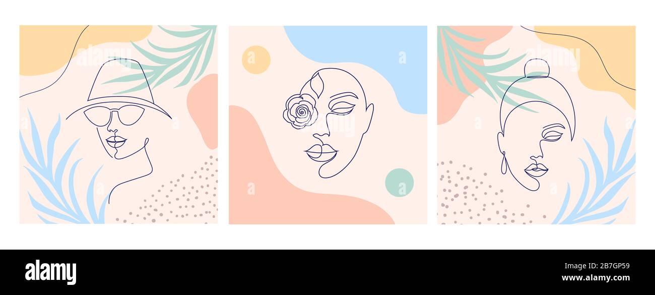 Collage concept one single Stock Vector Images - Alamy