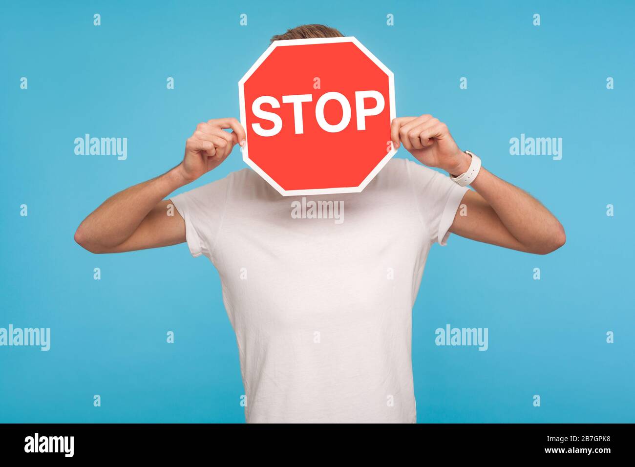 Stop go person hi-res stock photography and images - Alamy