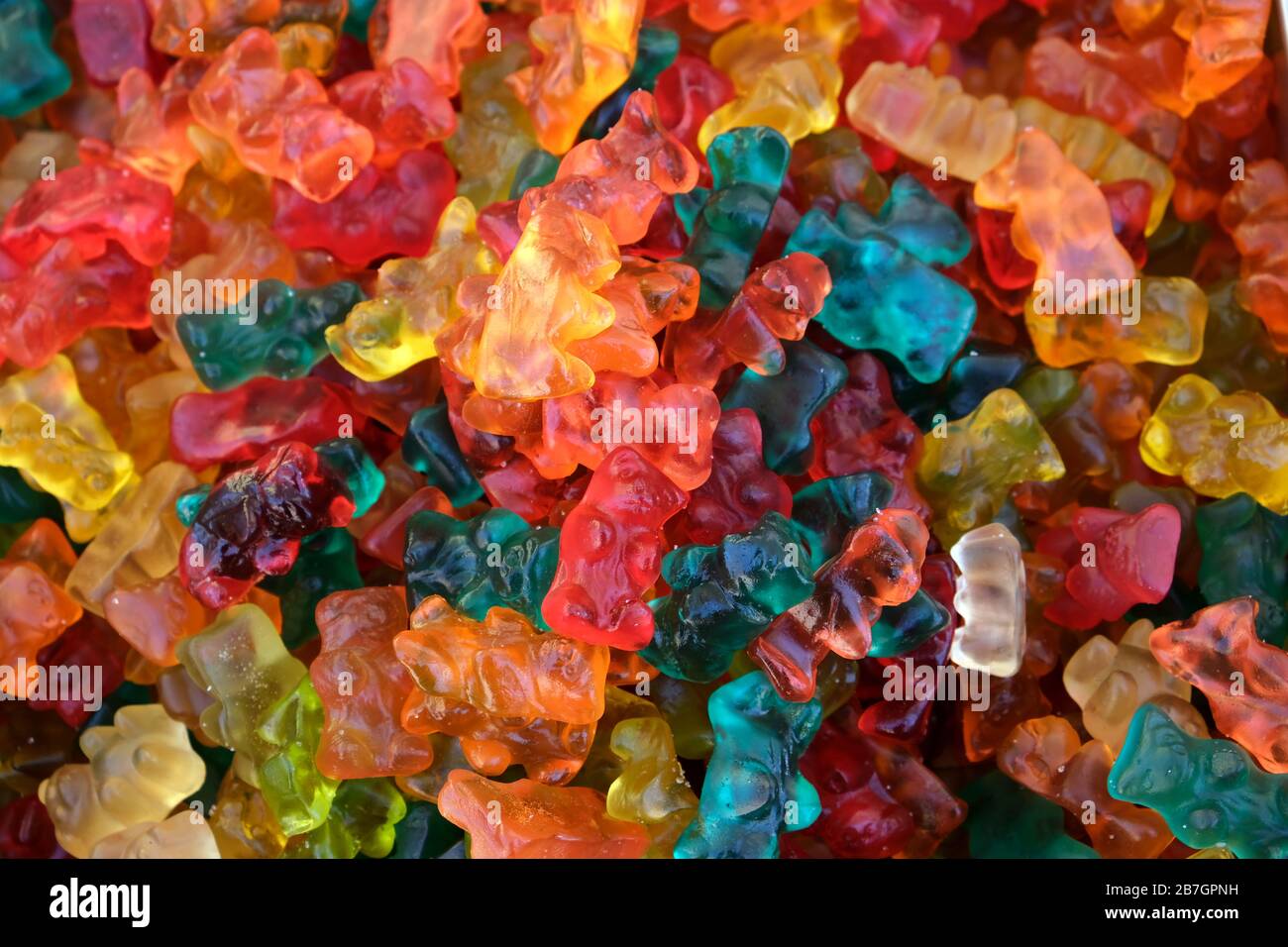 close up of gummy candies at the store Stock Photo - Alamy