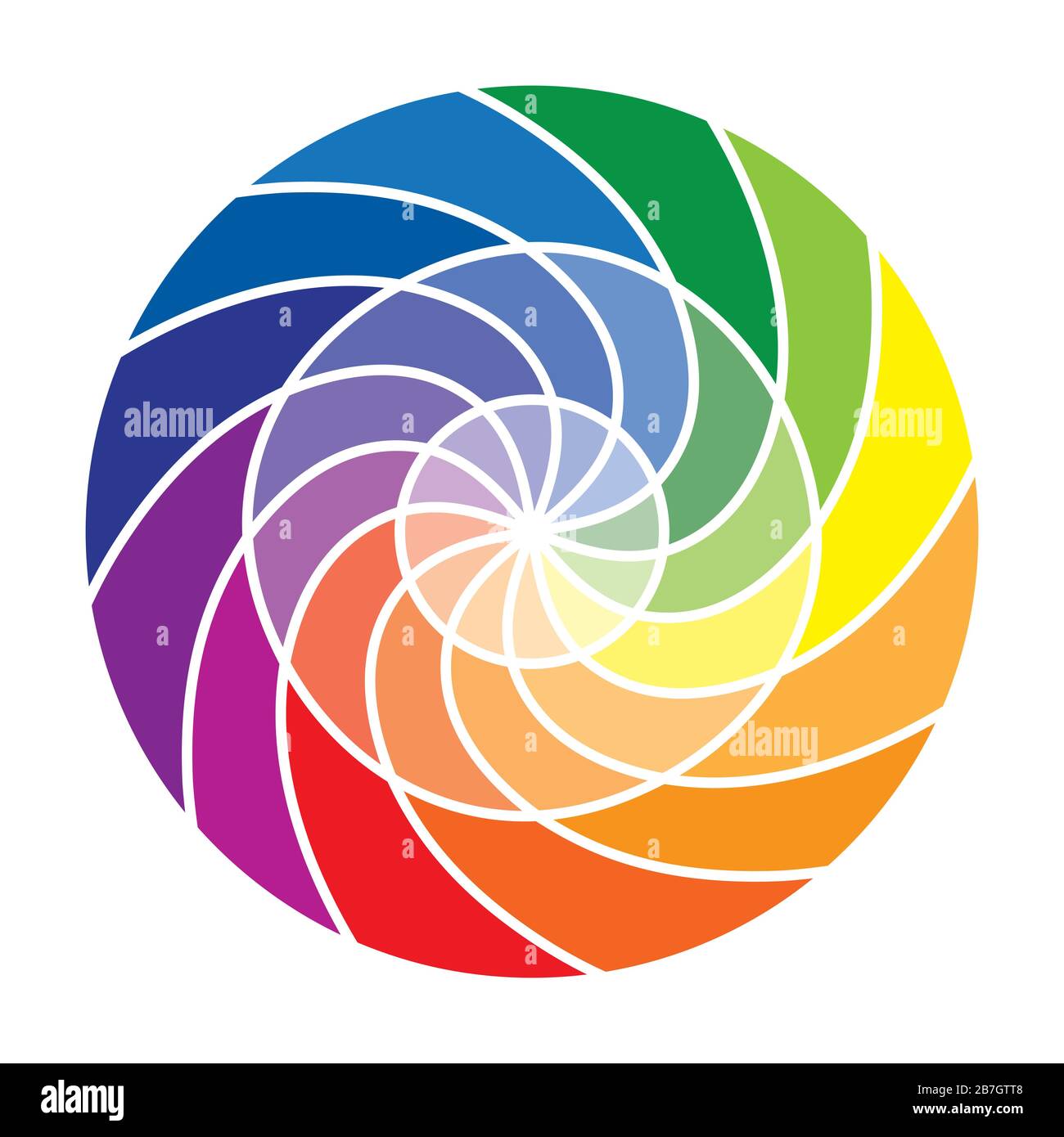 Bright colors red yellow architecture Stock Vector Images - Alamy