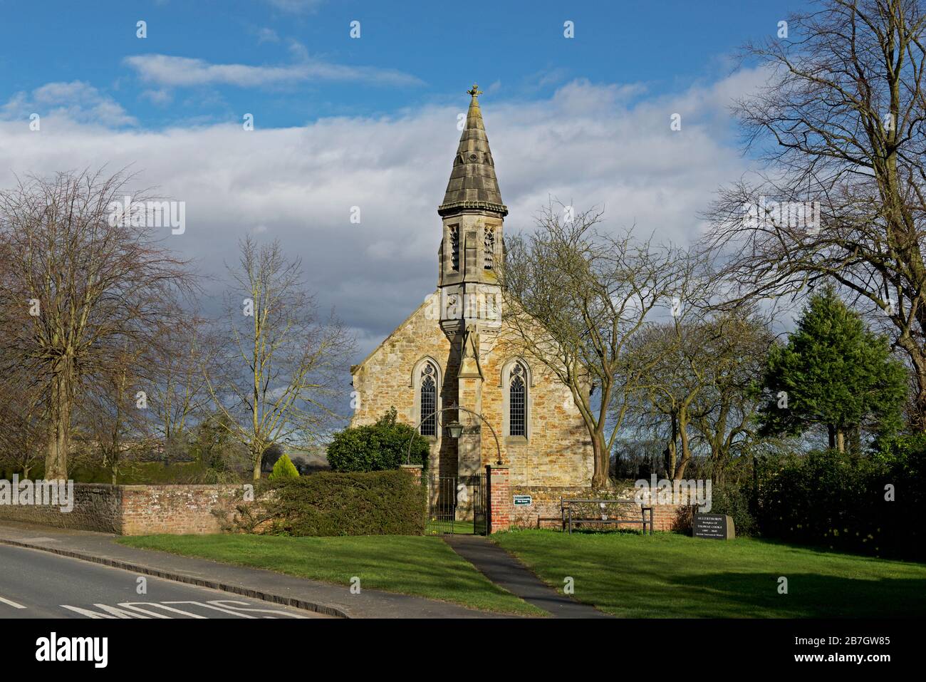 St Botolph's Church, in the village of Allerthorpe, East Yorkshire ...