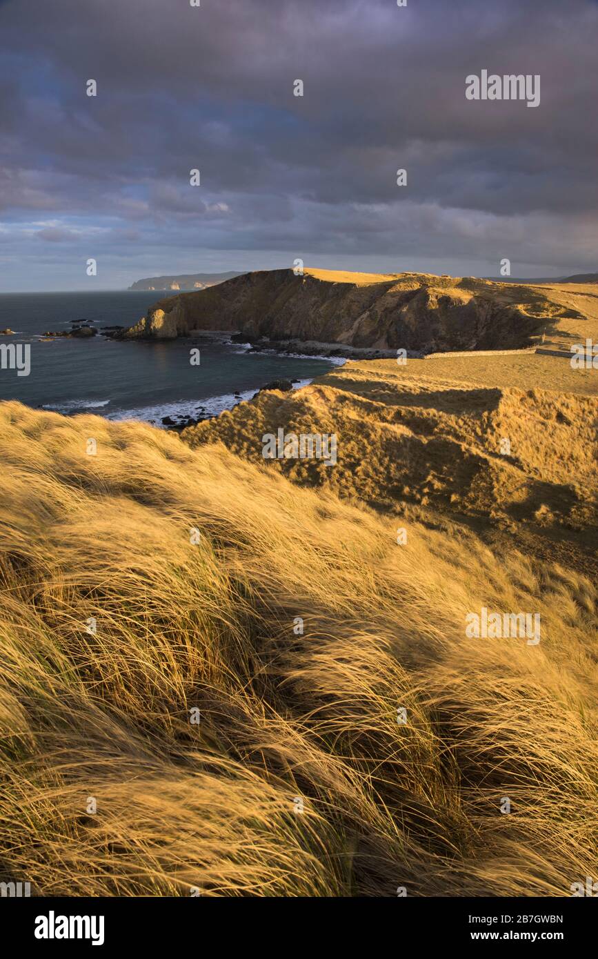 Coastal scenery at Faraid Head, Balnakeil Bay and Sango Bay, Durness ...