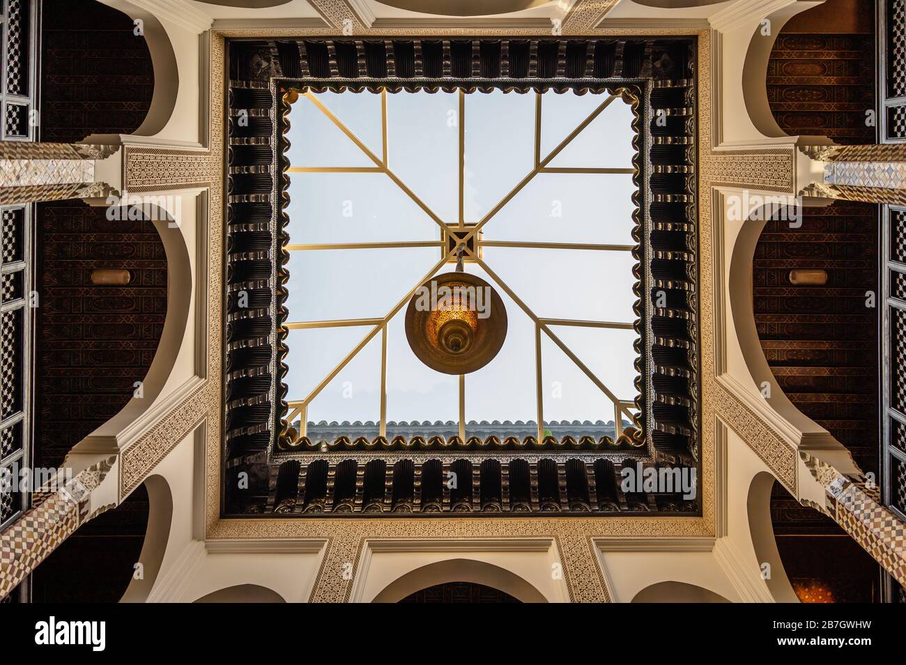 Inside La Mamounia Hotel, Marrakesh. Morocco Stock Photo - Alamy