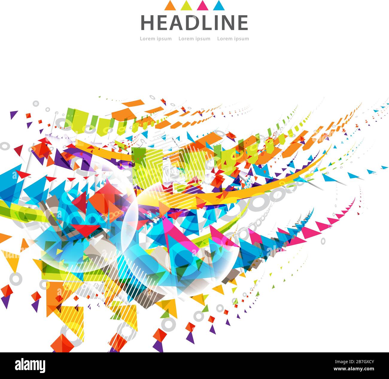 Vector business background Cut Out Stock Images & Pictures - Alamy