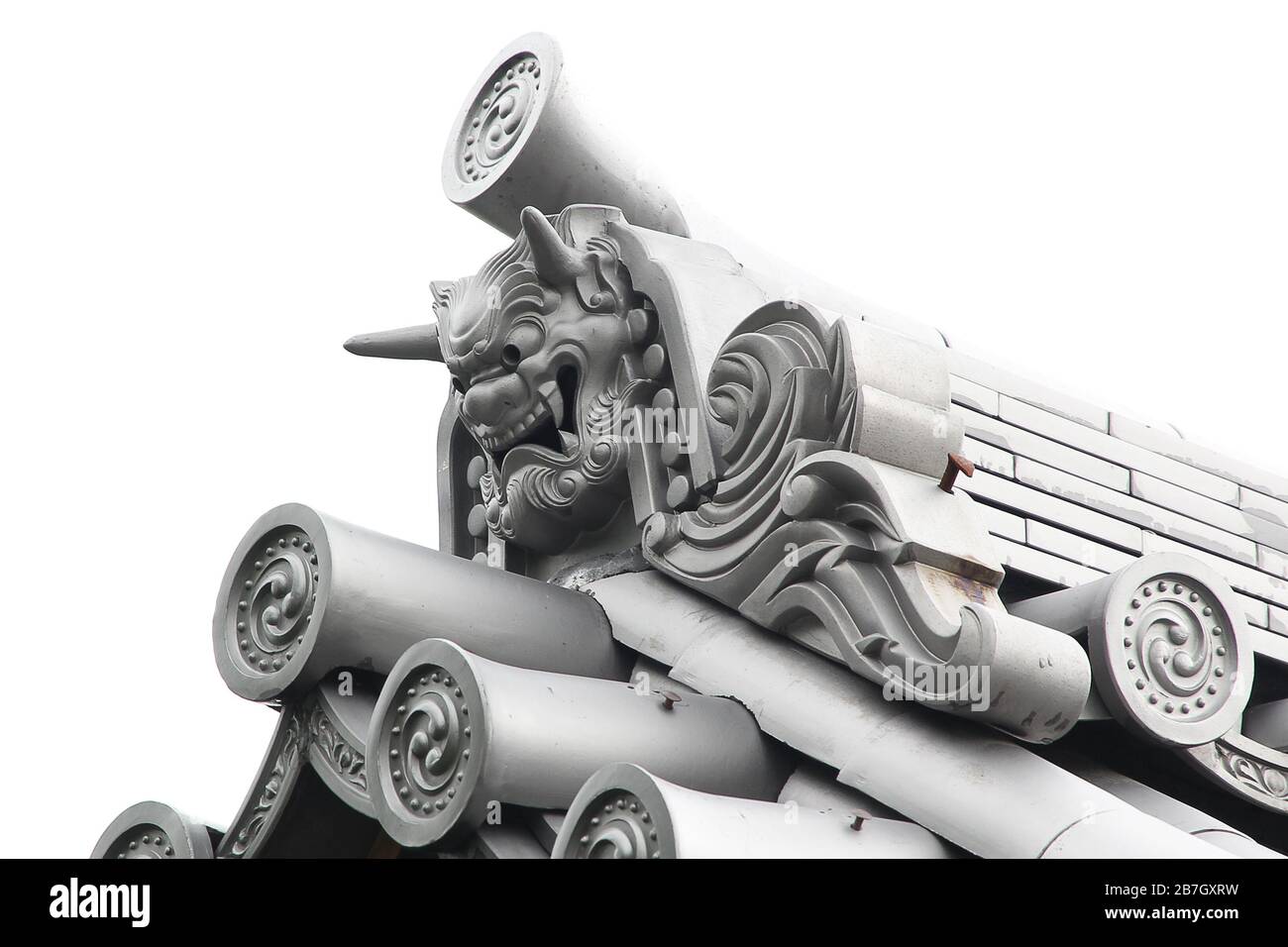 Traditional Japanese Demon Face