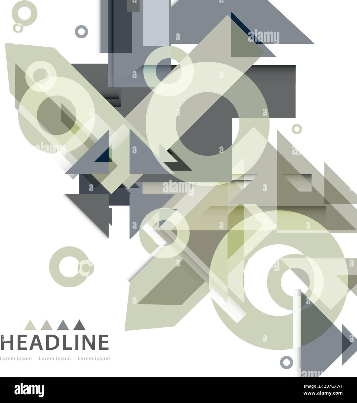 Brochure header layout background template Stock Vector Images - Alamy