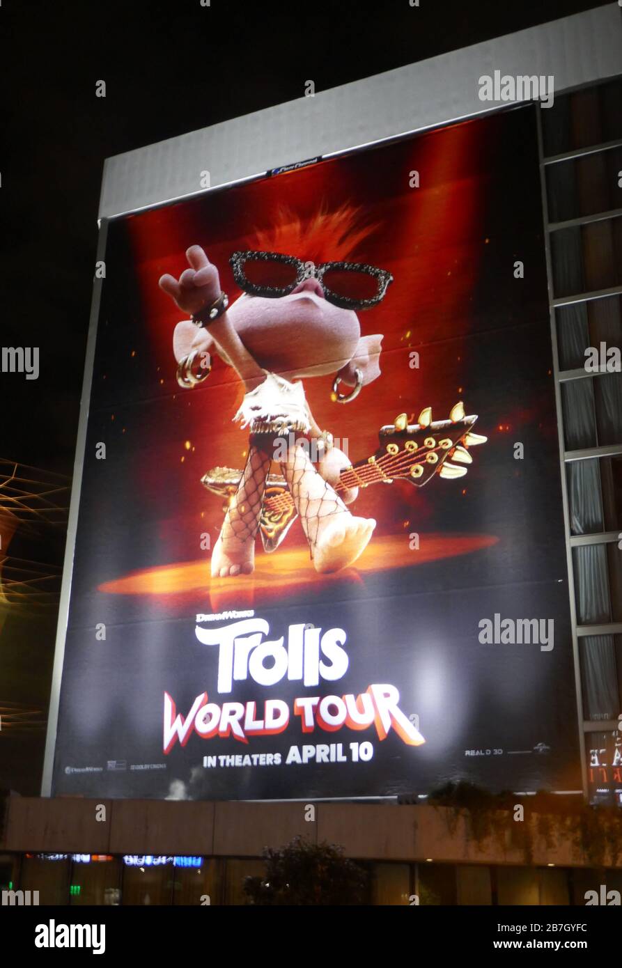 Los Angeles, California, USA 16th March 2020 A general view of ...