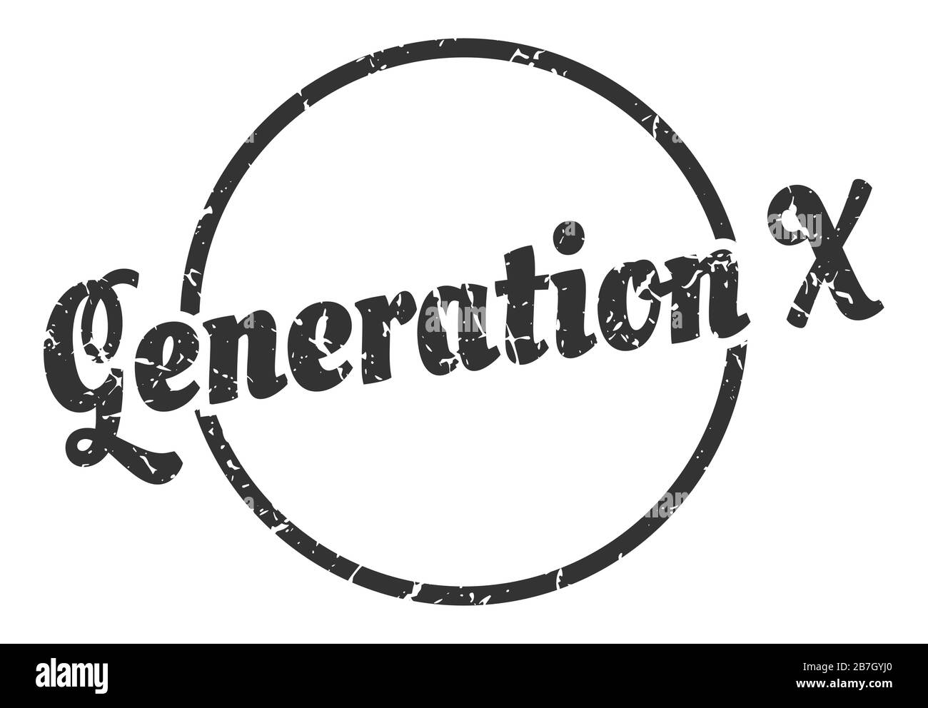 generation x sign. generation x round vintage grunge stamp. generation ...