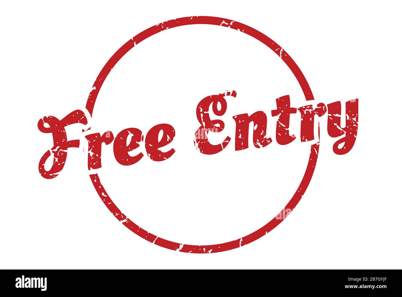 free entry sign. free entry round vintage grunge stamp. free entry Stock Vector Image & Art - Alamy