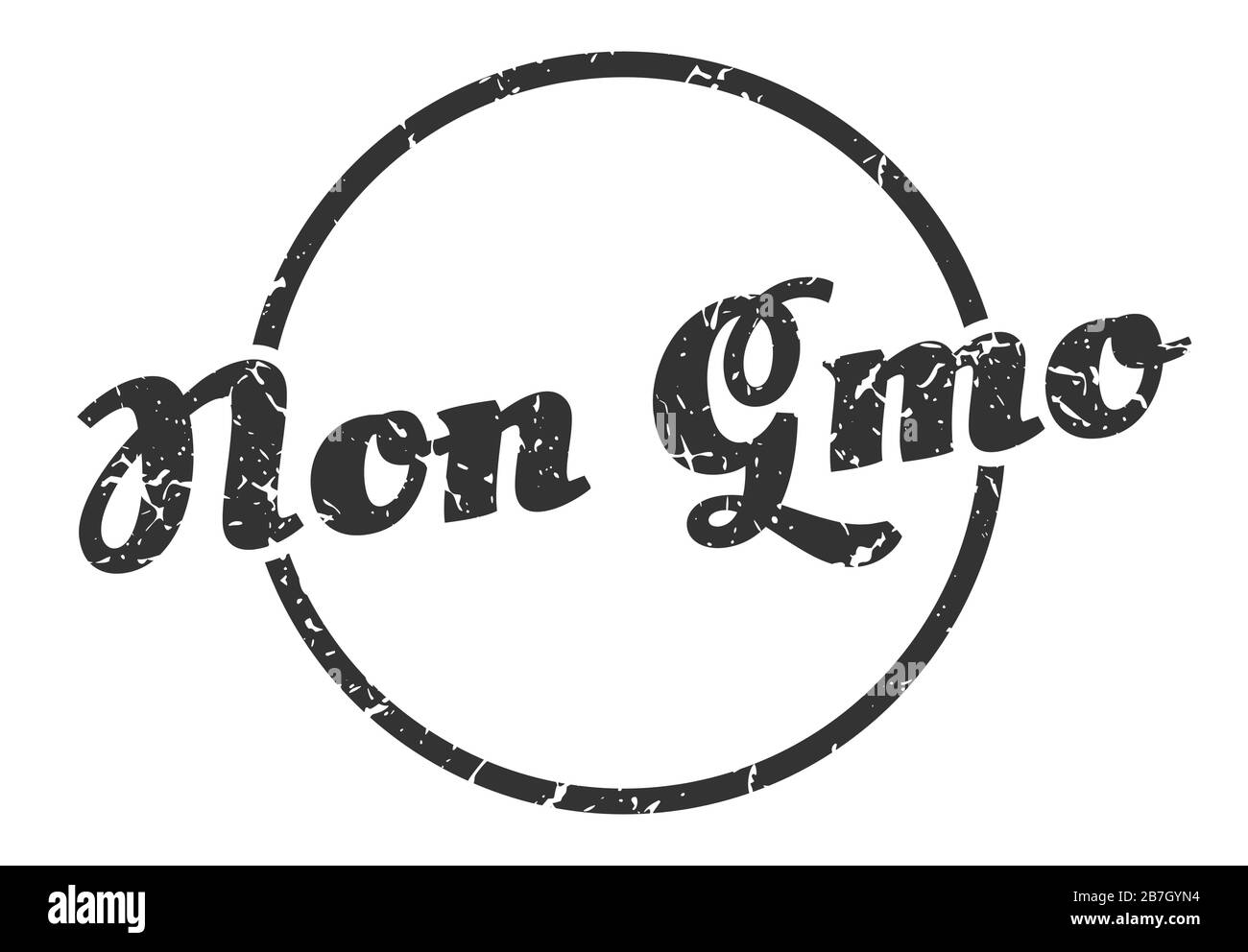 Non gmo seal Black and White Stock Photos & Images - Alamy