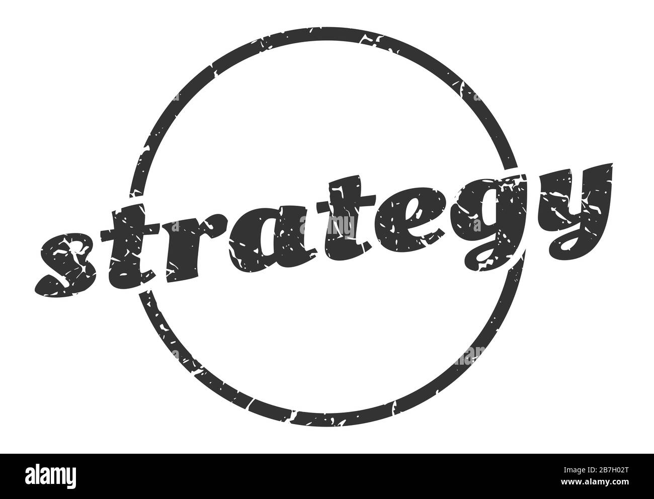 strategy sign. strategy round vintage grunge stamp. strategy Stock ...