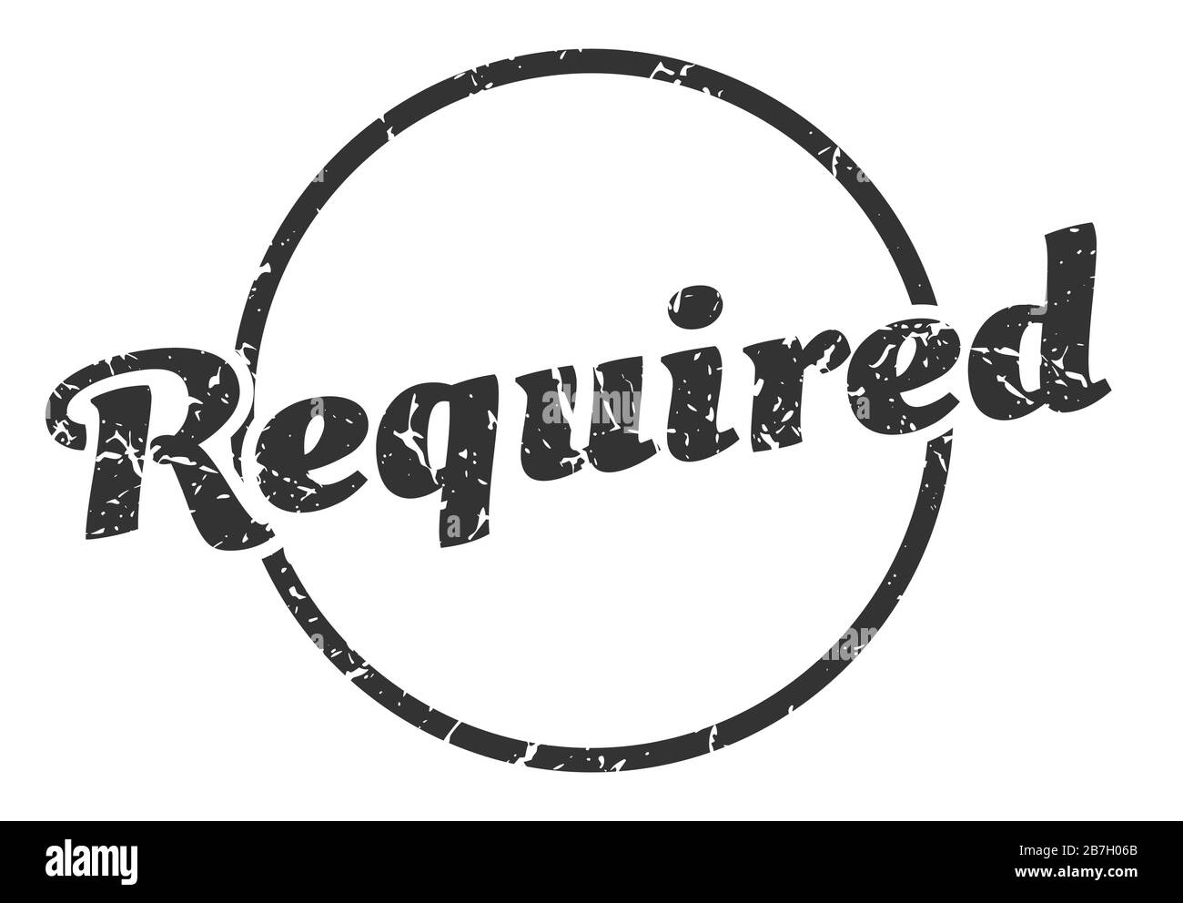 required sign. required round vintage grunge stamp. required Stock ...