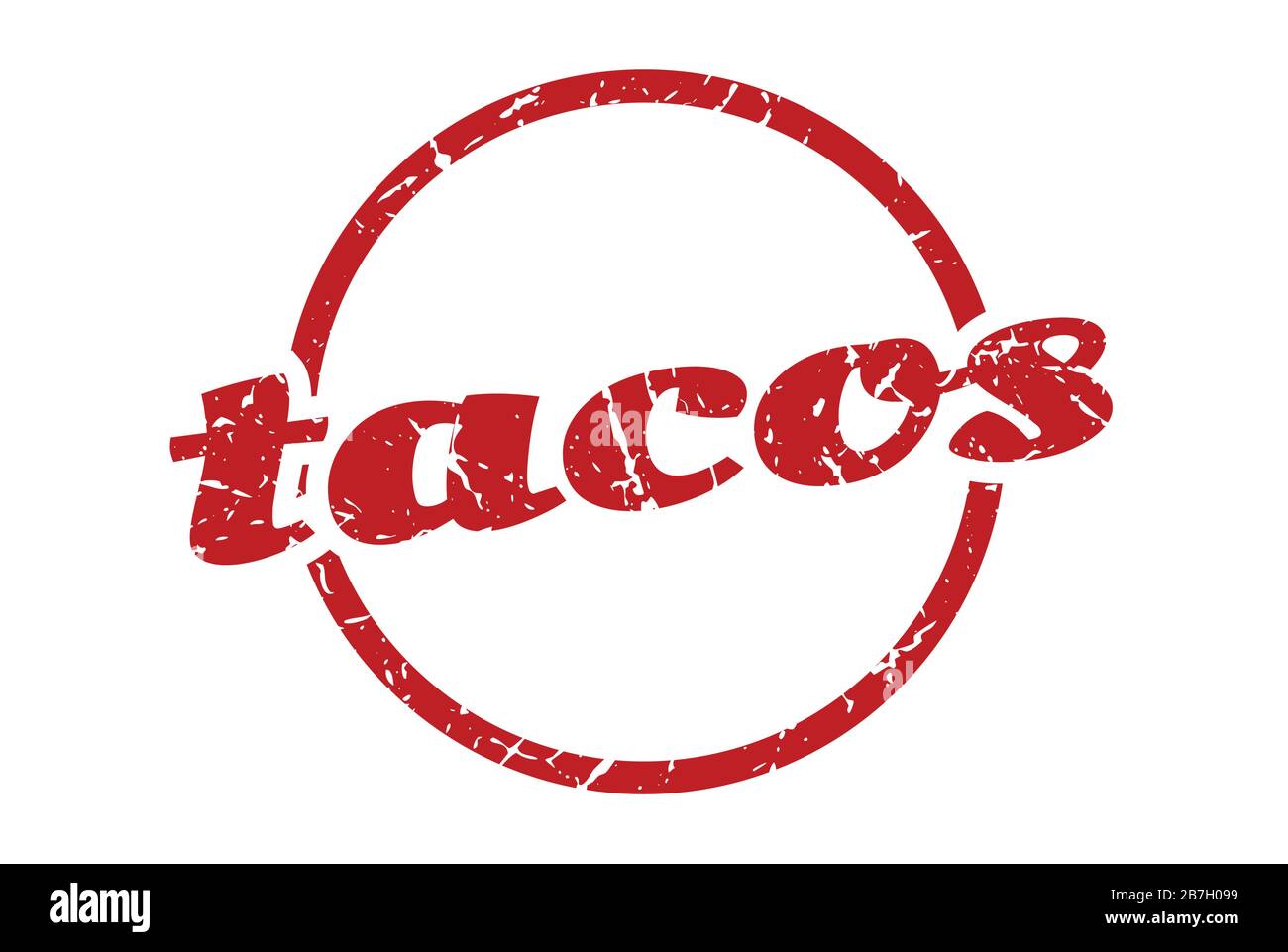 tacos sign. tacos round vintage grunge stamp. tacos Stock Vector Image ...
