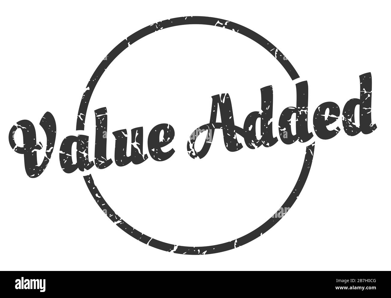 value added sign. value added round vintage grunge stamp. value added ...