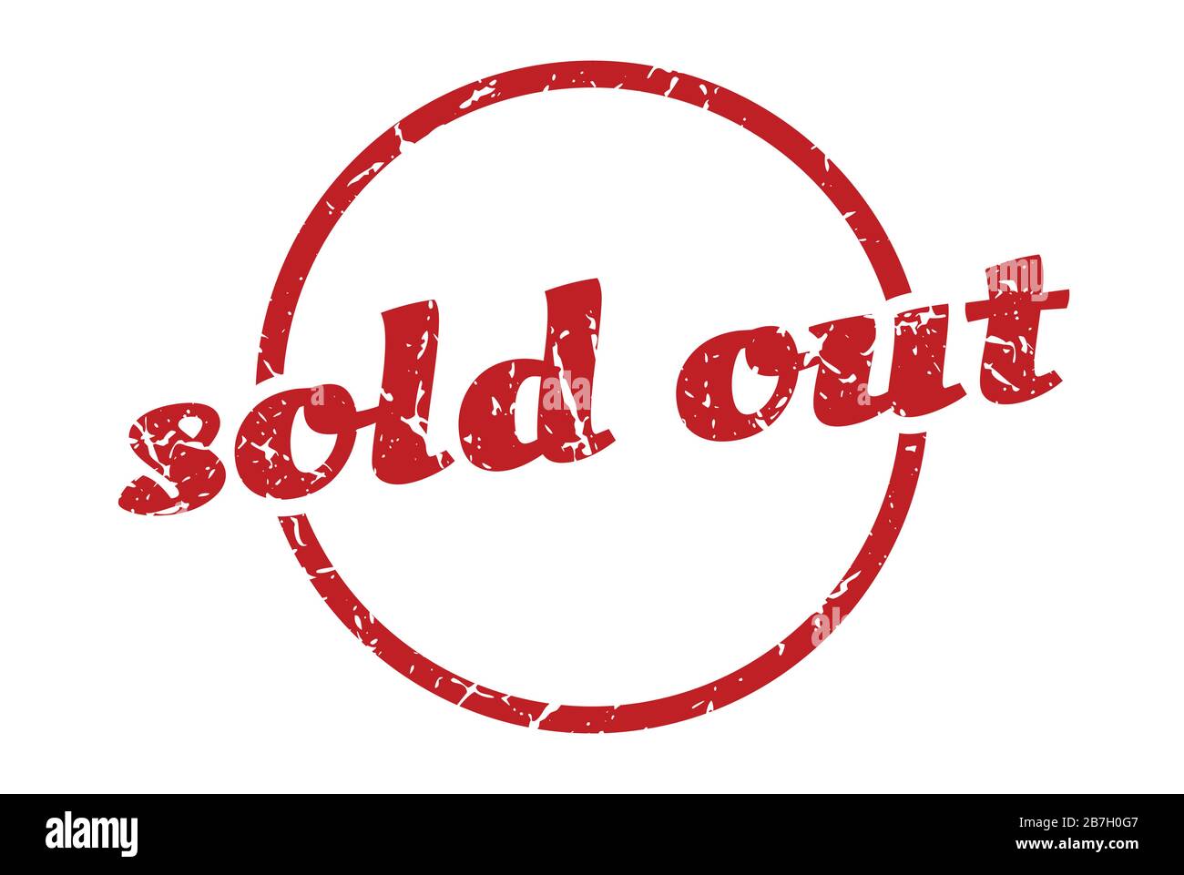 sold out sign. sold out round vintage grunge stamp. sold out Stock ...