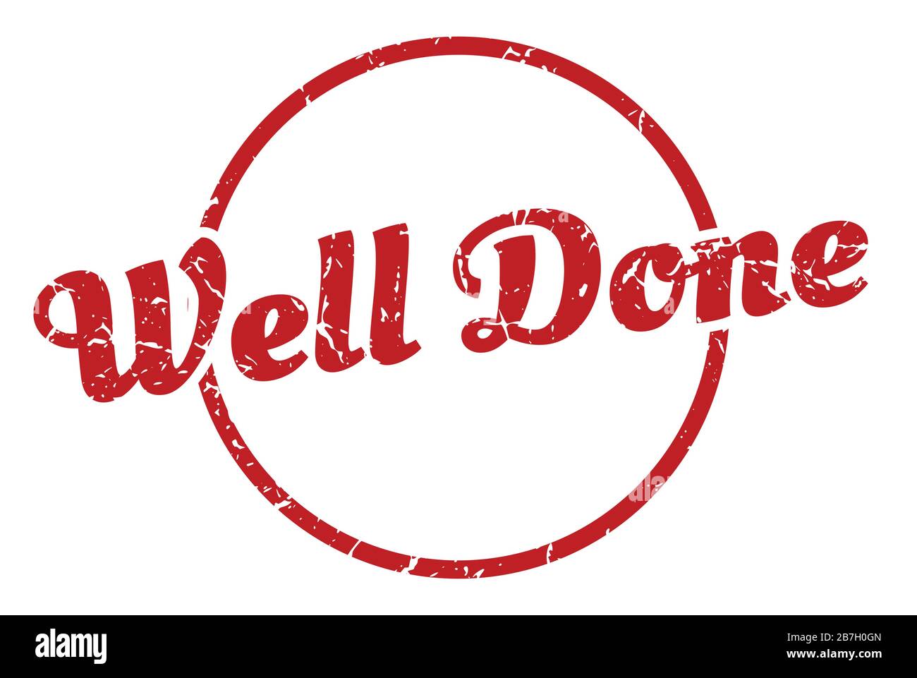 well done sign. well done round vintage grunge stamp. well done Stock ...