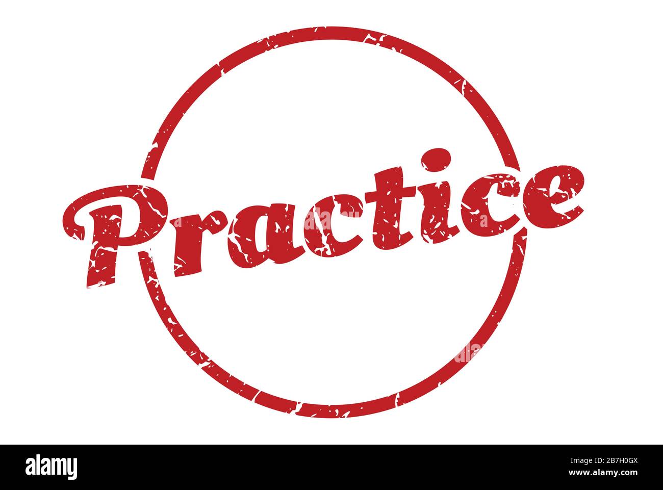 practice sign. practice round vintage grunge stamp. practice Stock ...