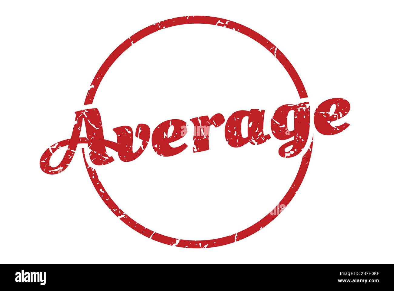average sign. average round vintage grunge stamp. average Stock Vector ...