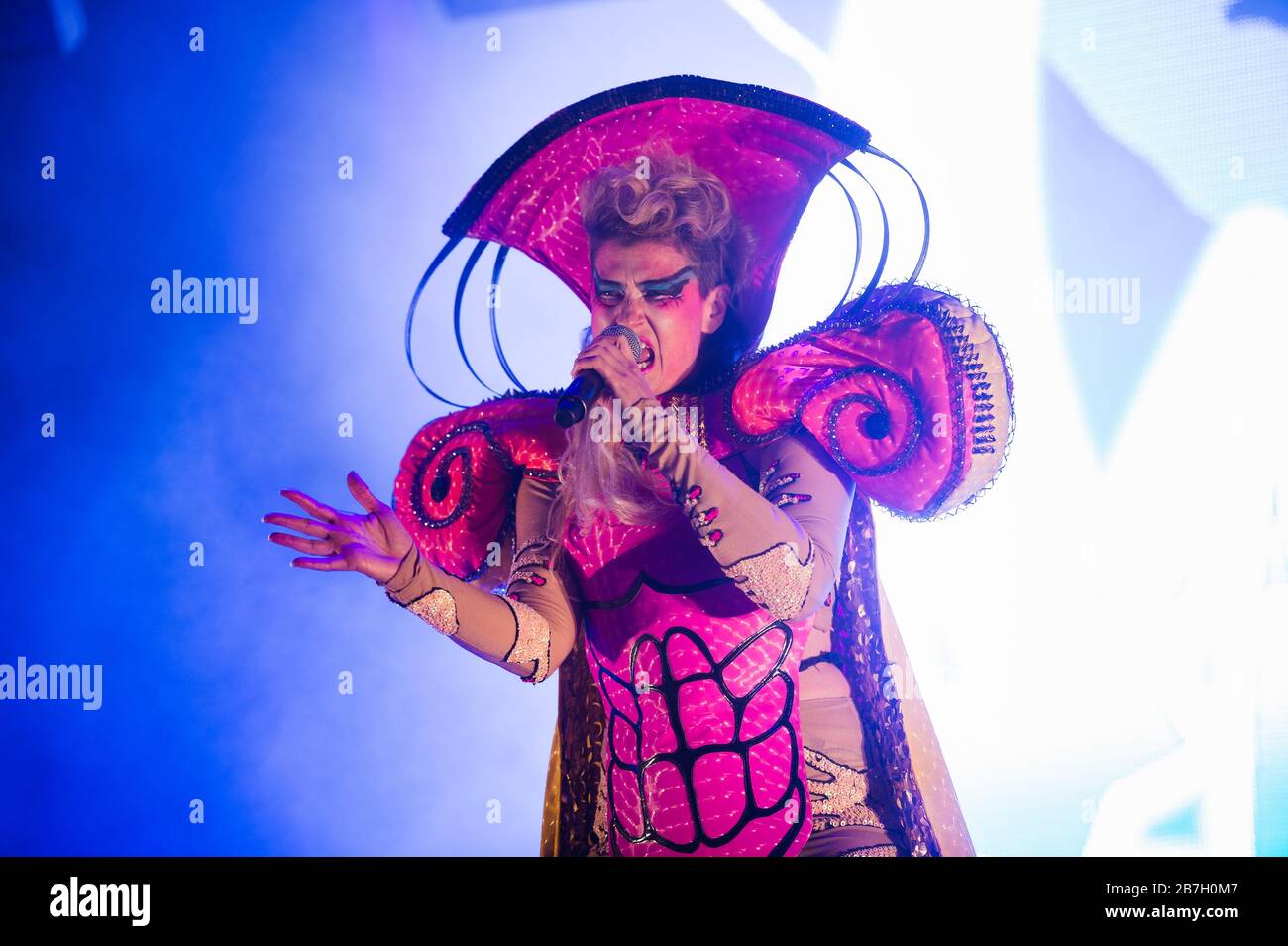 Roskilde, Denmark. 02nd. July, 2016. The Canadian singer Peaches ...