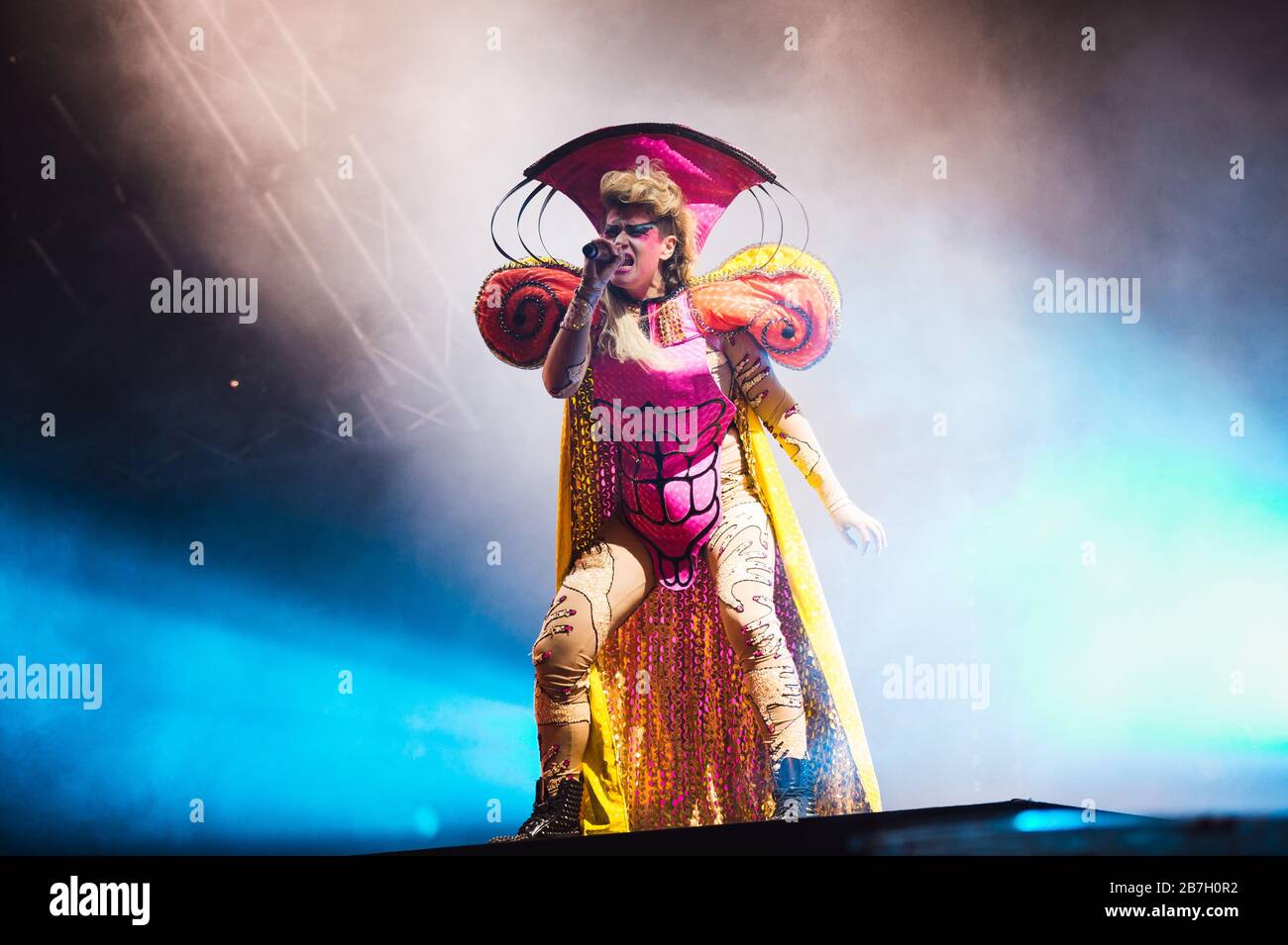 Roskilde, Denmark. 02nd. July, 2016. The Canadian singer Peaches ...