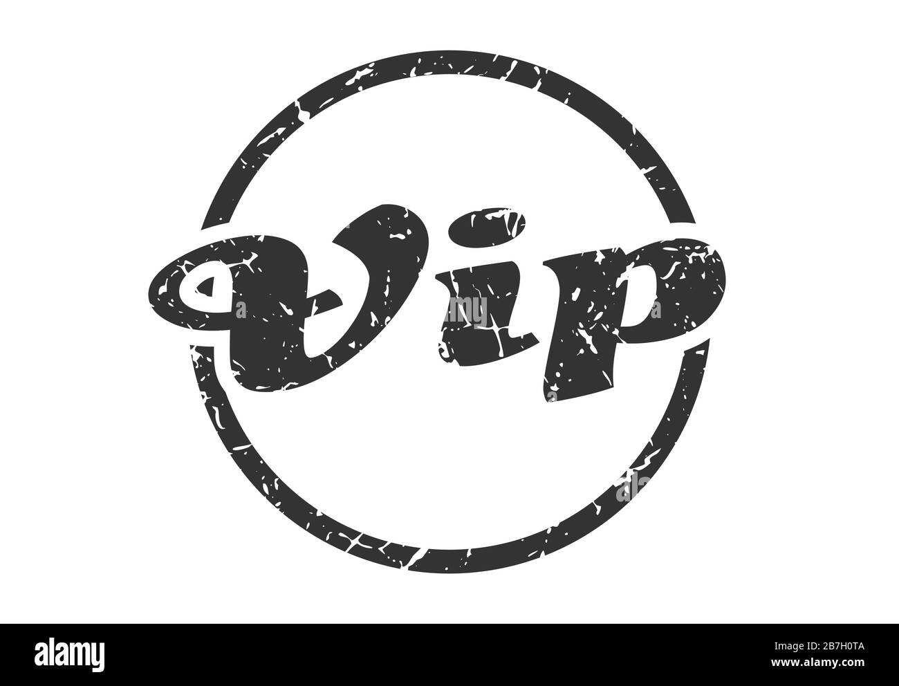 vip sign. vip round vintage grunge stamp. vip Stock Vector Image & Art ...