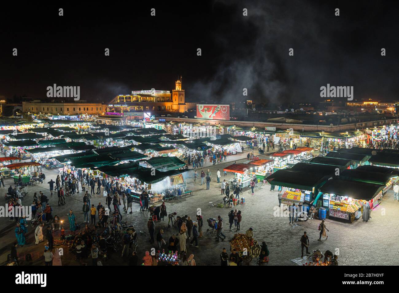 Marrakesh public square hi-res stock photography and images - Alamy