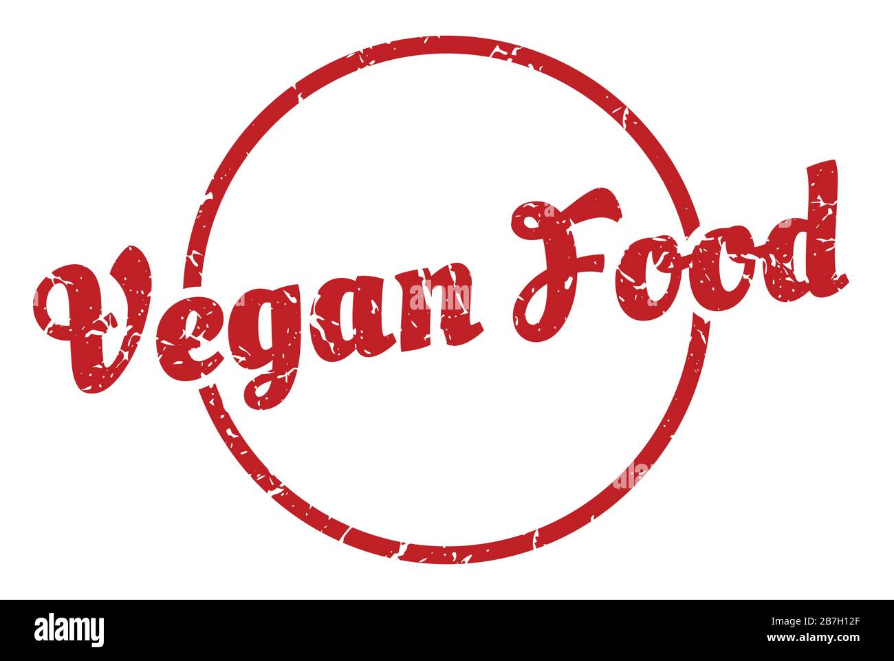 vegan food sign. vegan food round vintage grunge stamp. vegan food ...