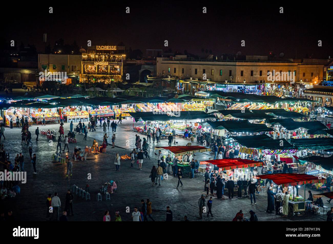 Famous moroccan square hi-res stock photography and images - Alamy
