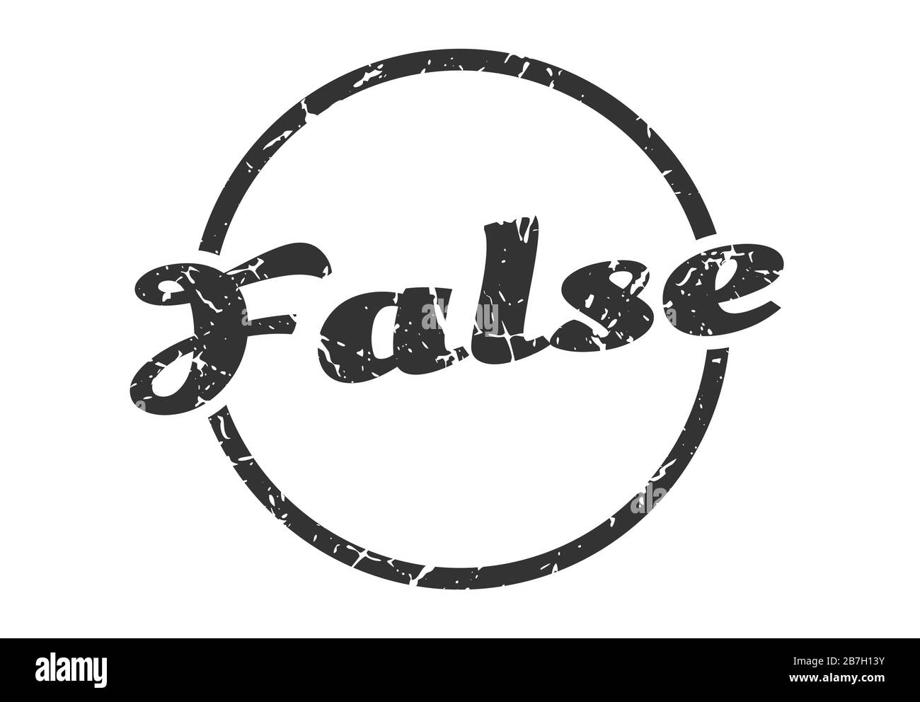 False sign Black and White Stock Photos & Images - Alamy