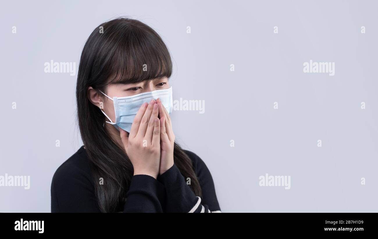 Covering Mouth Cough High Resolution Stock Photography and Images - Alamy
