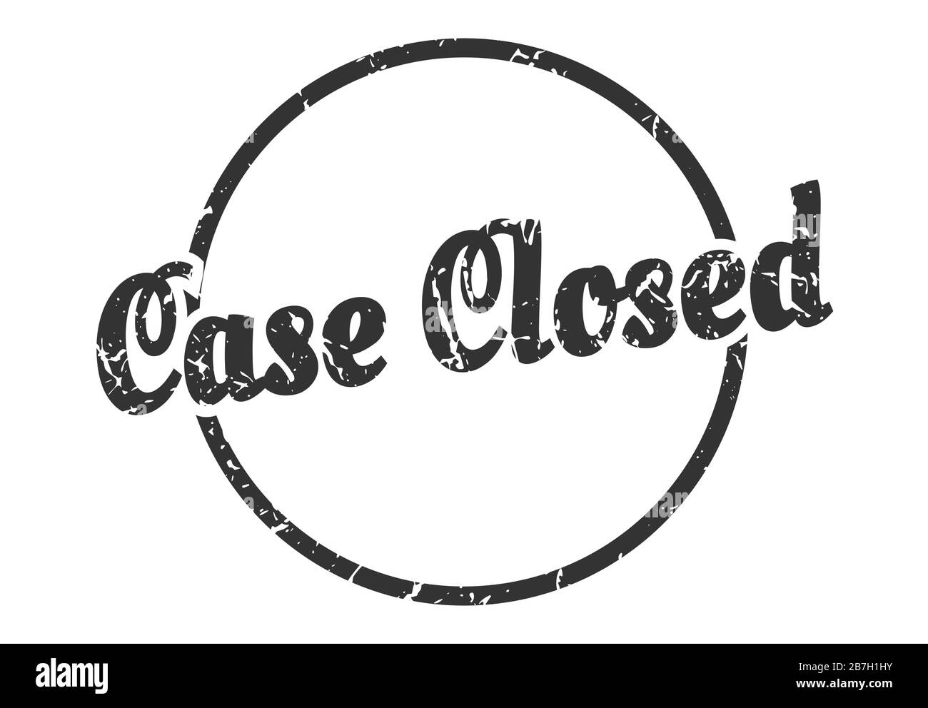case closed sign. case closed round vintage grunge stamp. case closed ...