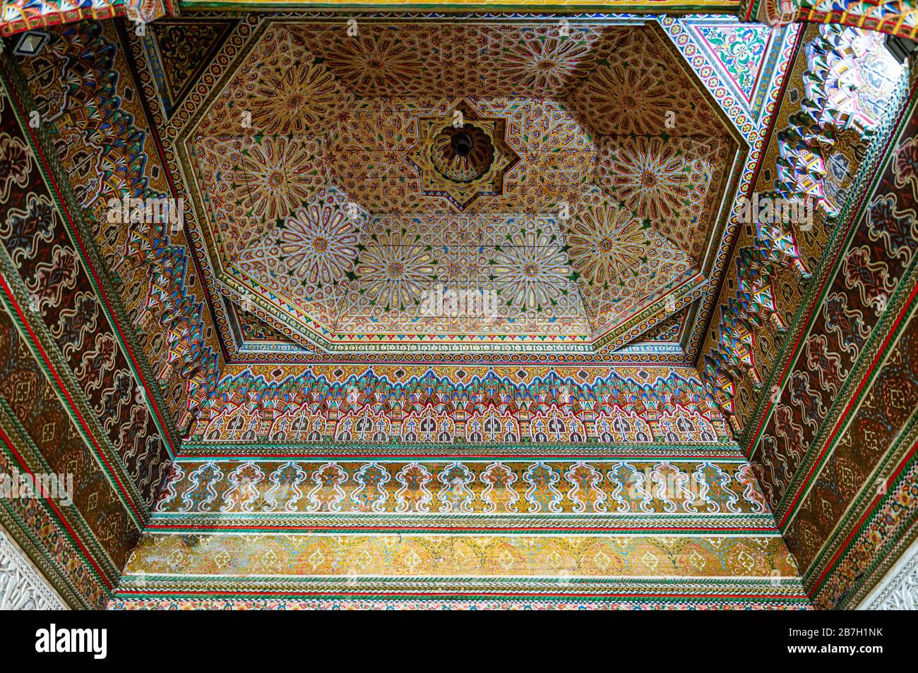 Dar el Bacha Museum of Confluences, Marrakesh. Morocco Stock Photo - Alamy