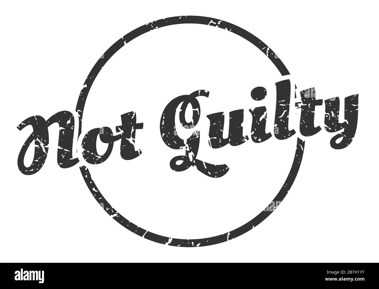 Guilty banner Black and White Stock Photos & Images - Alamy