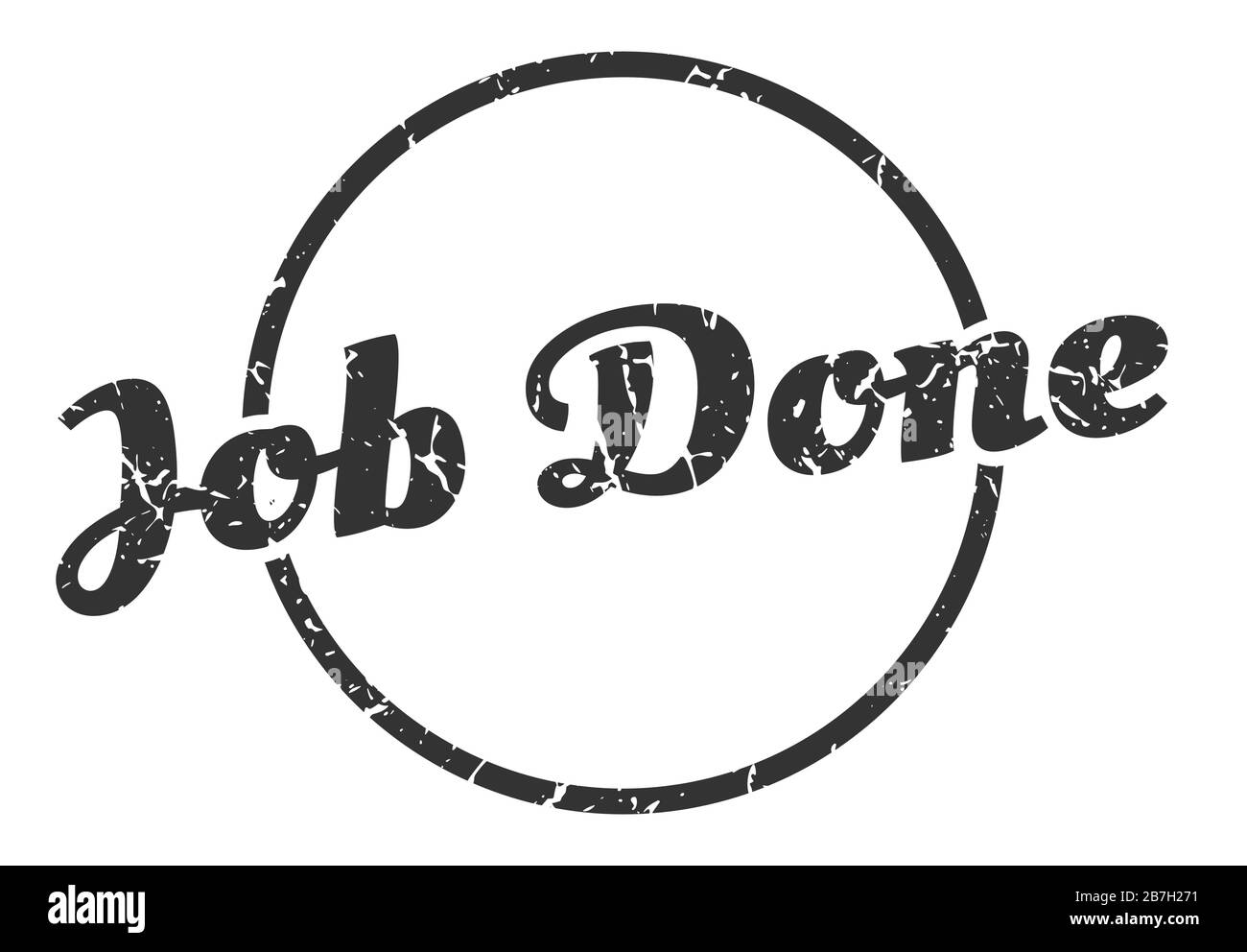 job done sign. job done round vintage grunge stamp. job done Stock ...