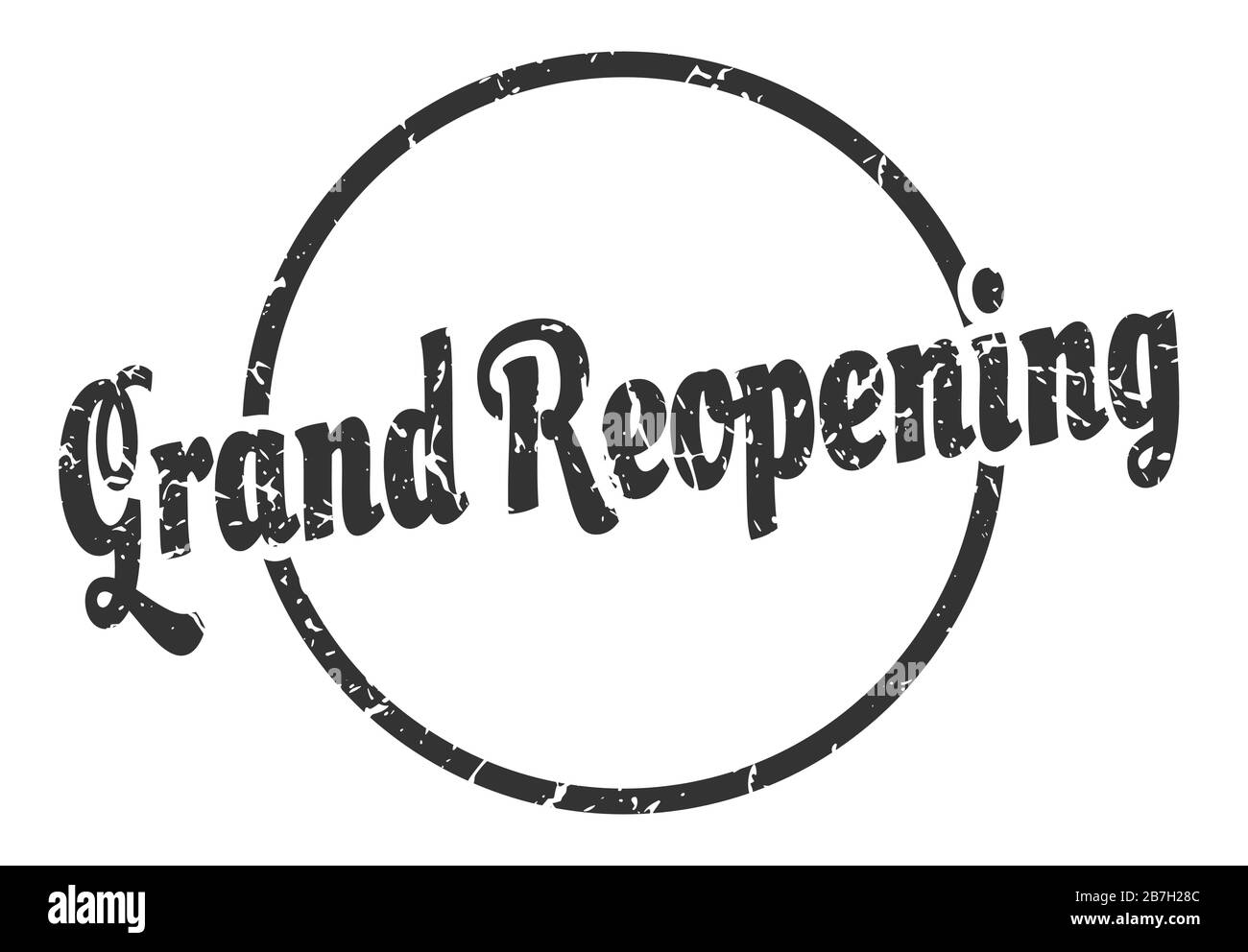 grand reopening sign. grand reopening round vintage grunge stamp. grand ...