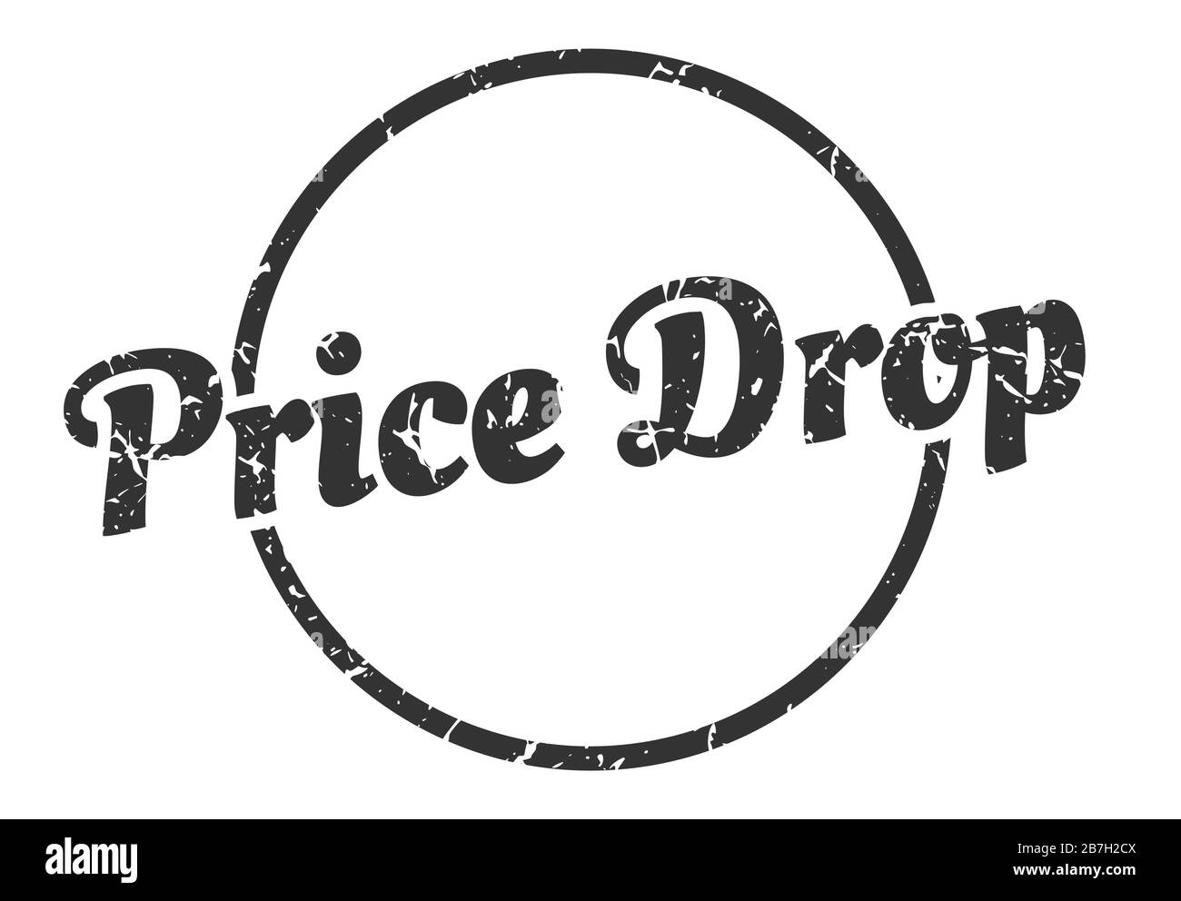 price drop sign. price drop round vintage grunge stamp. price drop ...