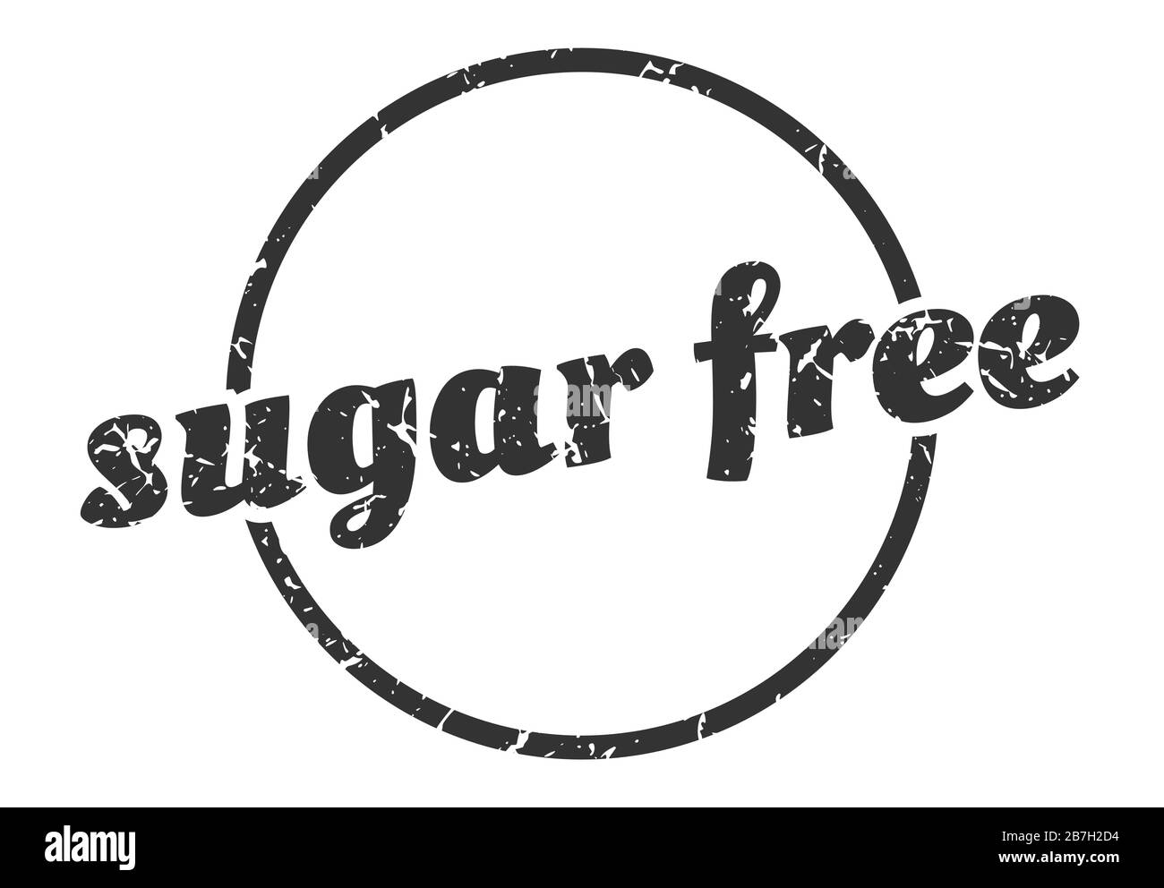 sugar free sign. sugar free round vintage grunge stamp. sugar free ...