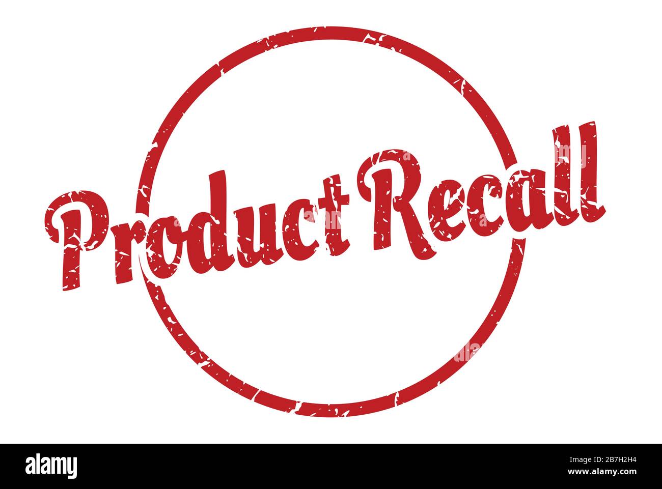 product recall sign. product recall round vintage grunge stamp. product ...