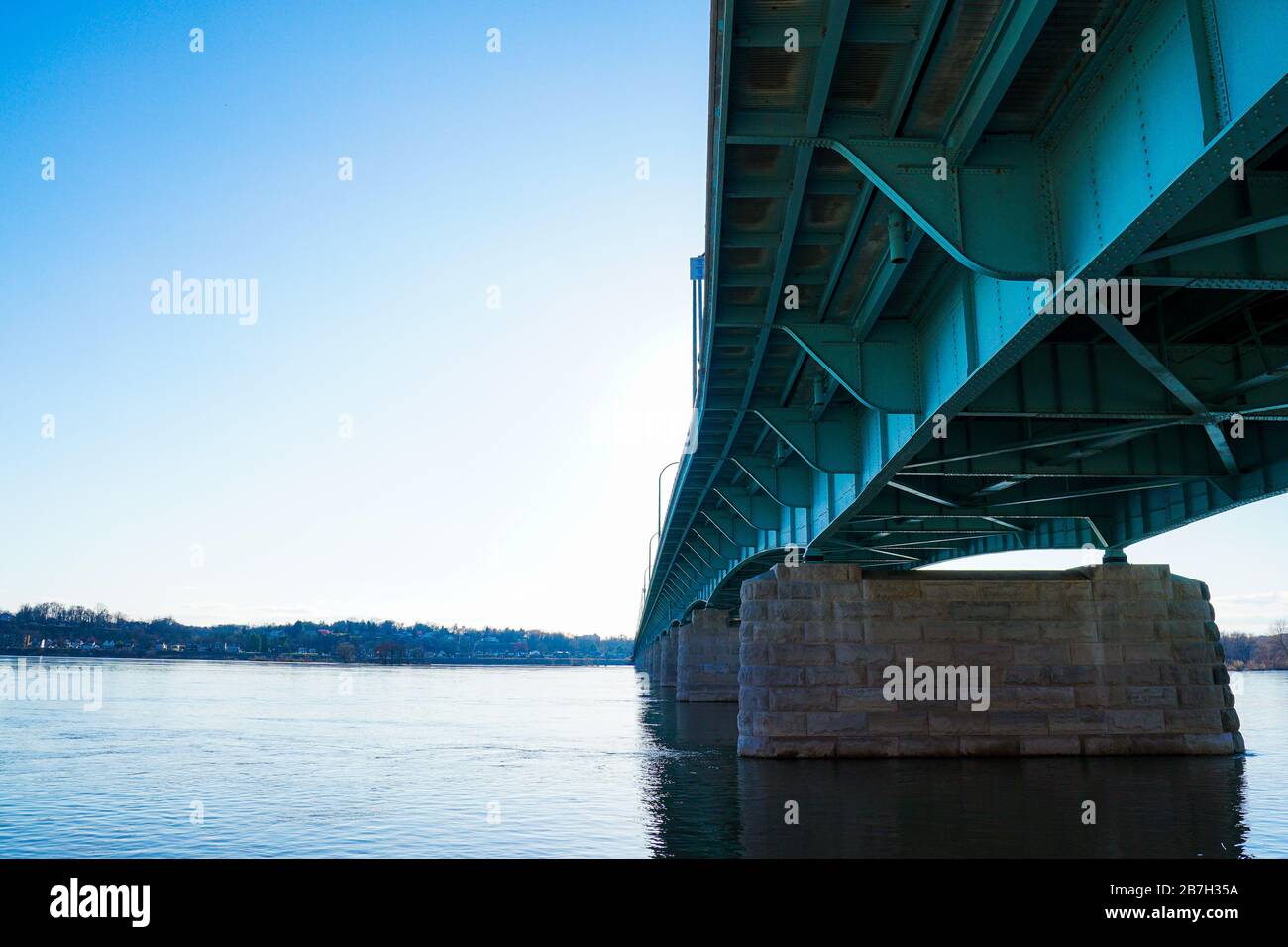 Steel Girder Bridge Stock Photo - Alamy