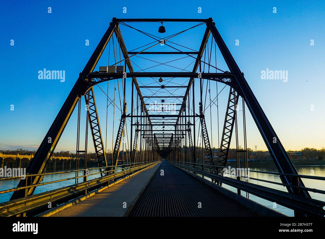 Truss Bridge With Arches High Resolution Stock Photography and Images ...