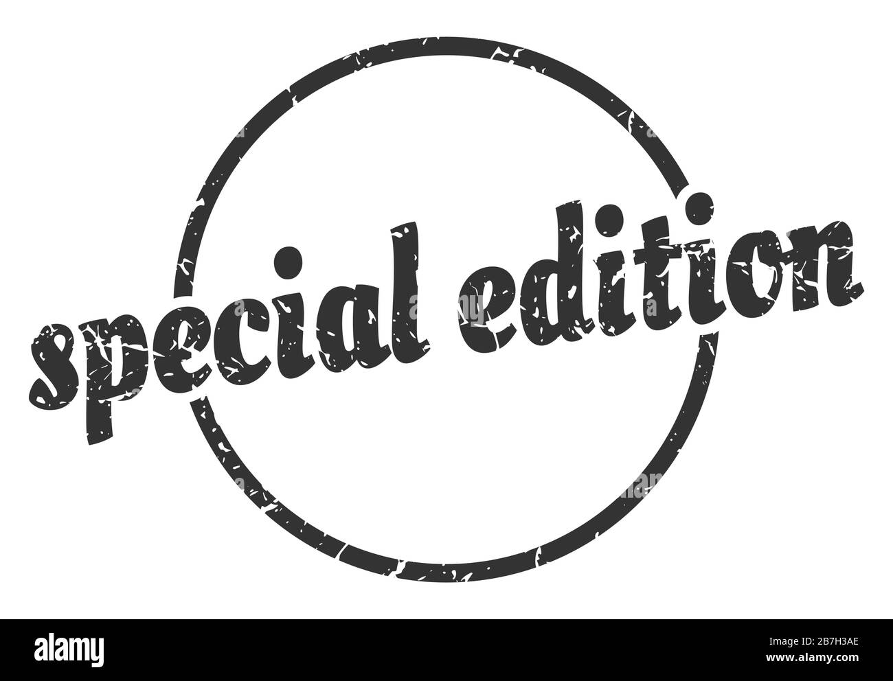 special edition sign. special edition round vintage grunge stamp ...