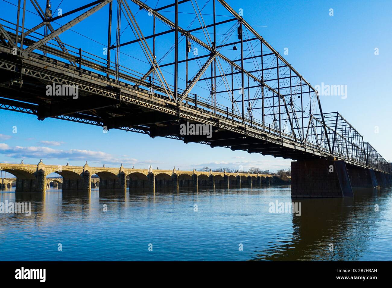 Truss Bridge With Arches High Resolution Stock Photography and Images ...
