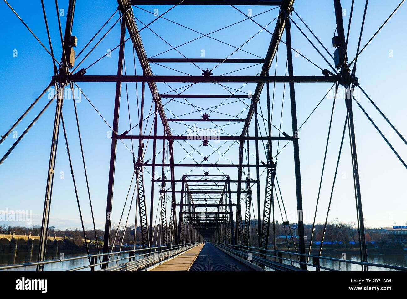 Truss Bridge With Arches High Resolution Stock Photography and Images ...